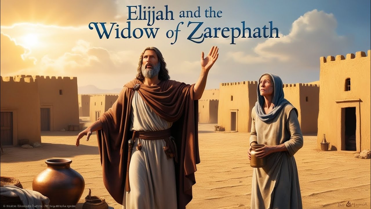 Story Of Widow Of Zarephath And Prophet Elijah | Faith Of Elijah In God ...