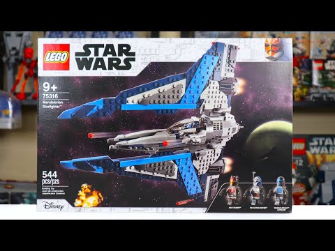 LEGO Star Wars 75316 MANDALORIAN STARFIGHTER Review! (2021)