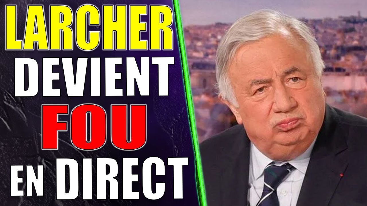 Gérard Larcher S’ÉNERVE et PERD LE CONTRÔLE de ses moyens en direct à L ...