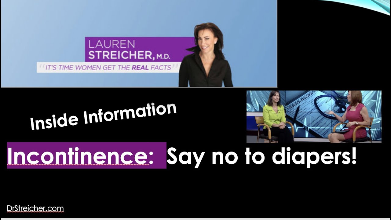 Incontinent? Say No to Diapers - YouTube