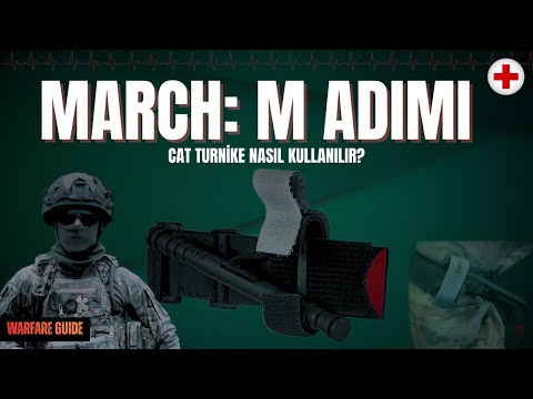 MARCH M Adımı | Turnike nasıl kullanılır? Ağır kanama nedir, nasıl kontrol altına alınır?