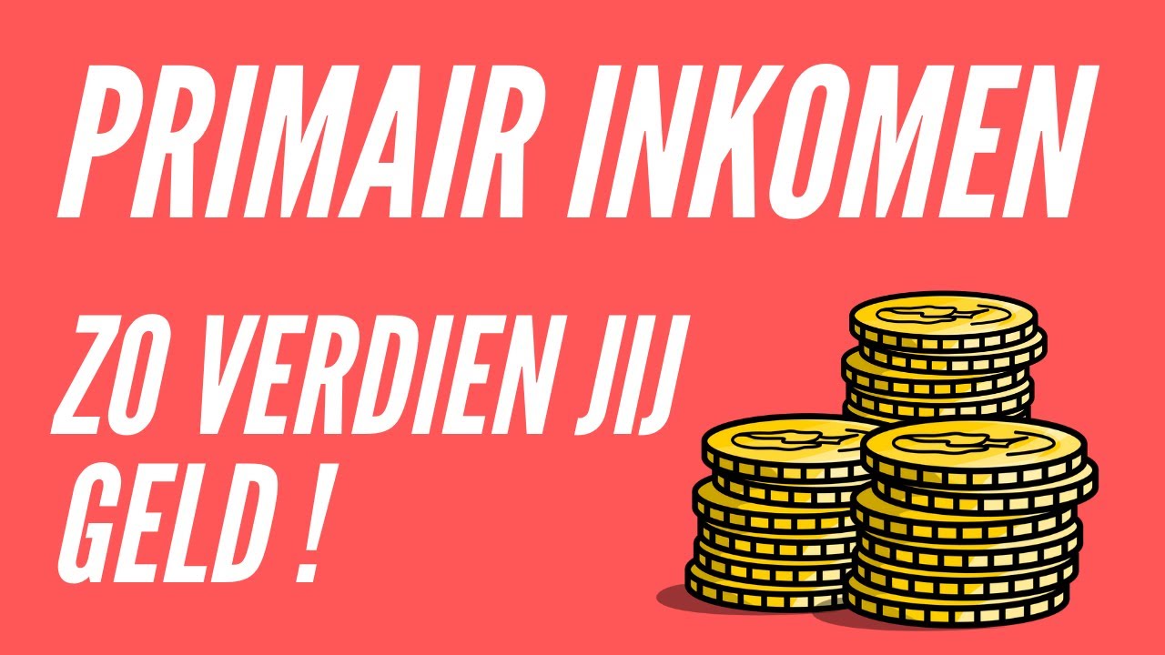 Primair Inkomen | Productief zijn | Geld verdienen | Cashflow Kwadrant ...