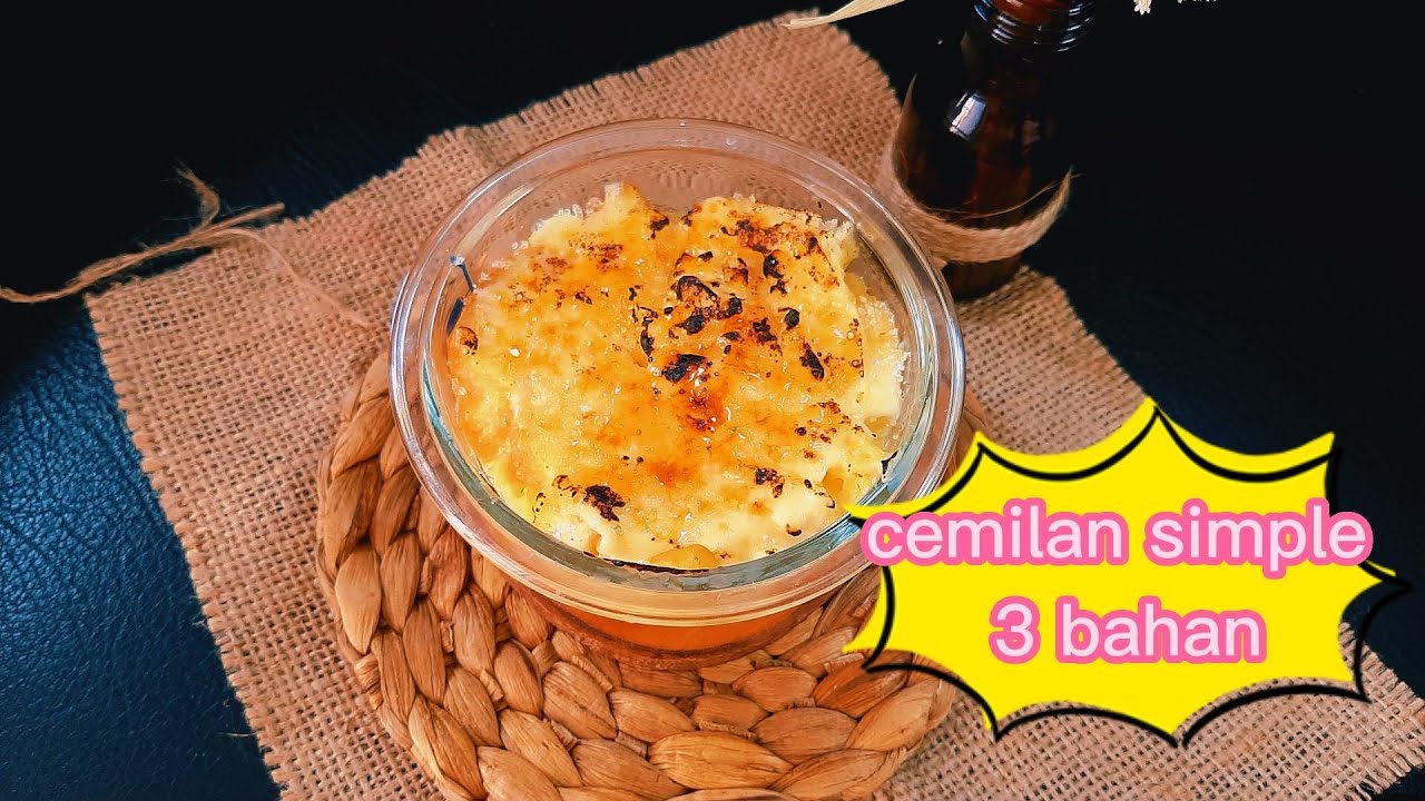 Cemilan simple 3 bahan ala gawe lily 간식 snack - YouTube
