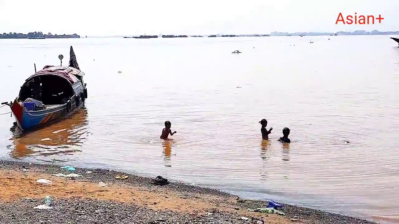 THE MEKONG RIVER BANK, PHNOM PENH, 28/09/18, CAMBODIA - YouTube