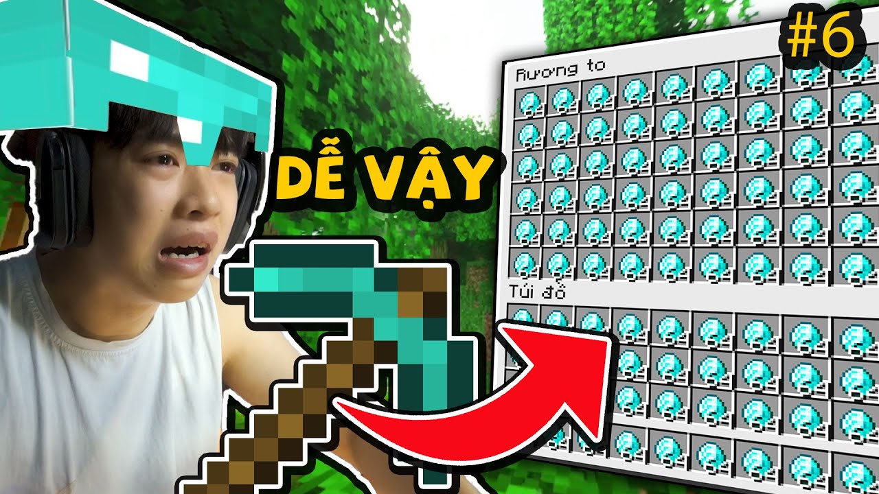 Cách Có Kim Cương Không Cần Đào | Channy Minecraft #6 - YouTube