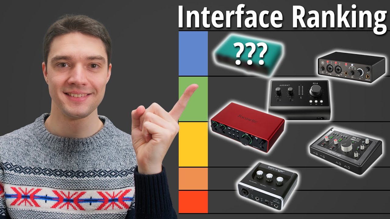 Best Audio Interfaces - Ultimate Tier List - YouTube