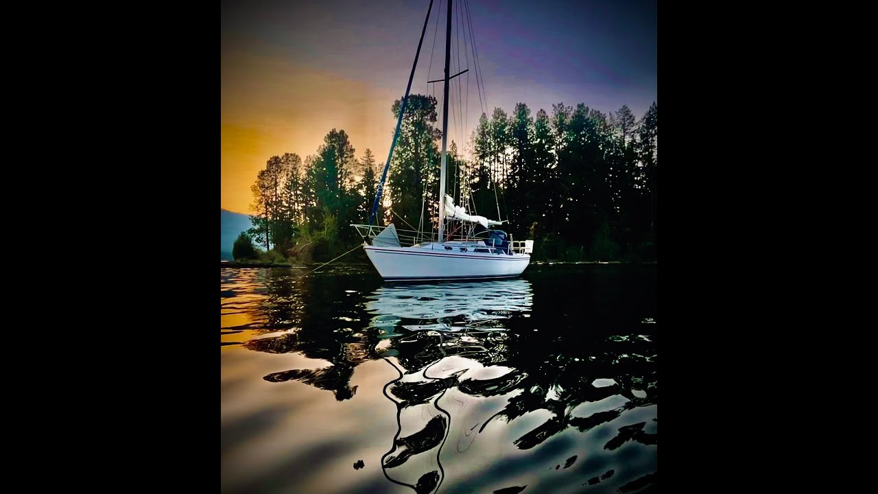 Pearl Island Solo End Tie Anchor Catalina 30 Kokua Lake Pend Oreille ...