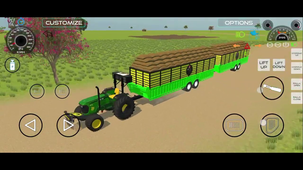 John Deere tektar geming video full videos ♥️♥️#automobile #cargames # ...