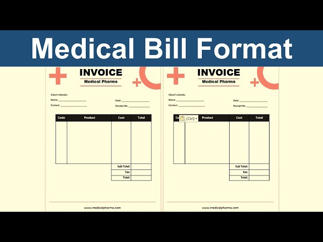 Master Medical Bill Formatting in MS Word: A Guide to Streamline Your ...