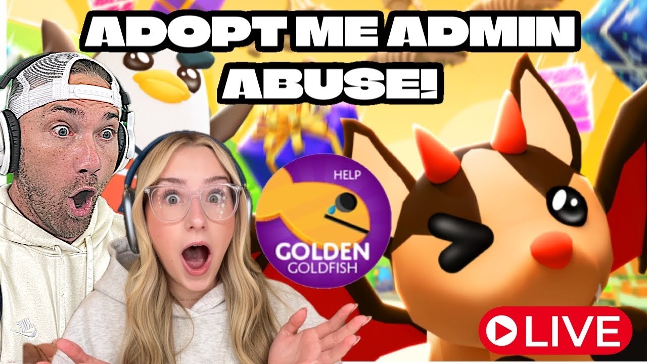 Adopt Me ADMIN ABUSE is BACK! Live! - YouTube