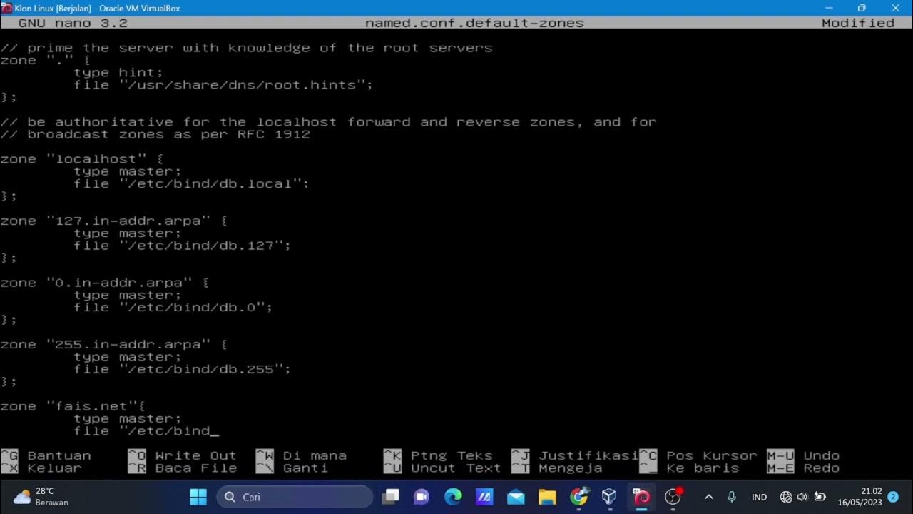Tutorial DNS Server di Debian 10 - YouTube