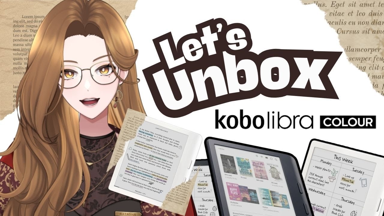 【HANDCAM】KOBO LIBRA COLOUR IS HEREEEEE!!!! - YouTube