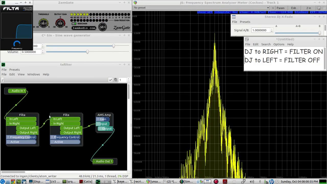 The QRQ CW RE-Keyer System - a harsh square wave IN - pure sine wave ...