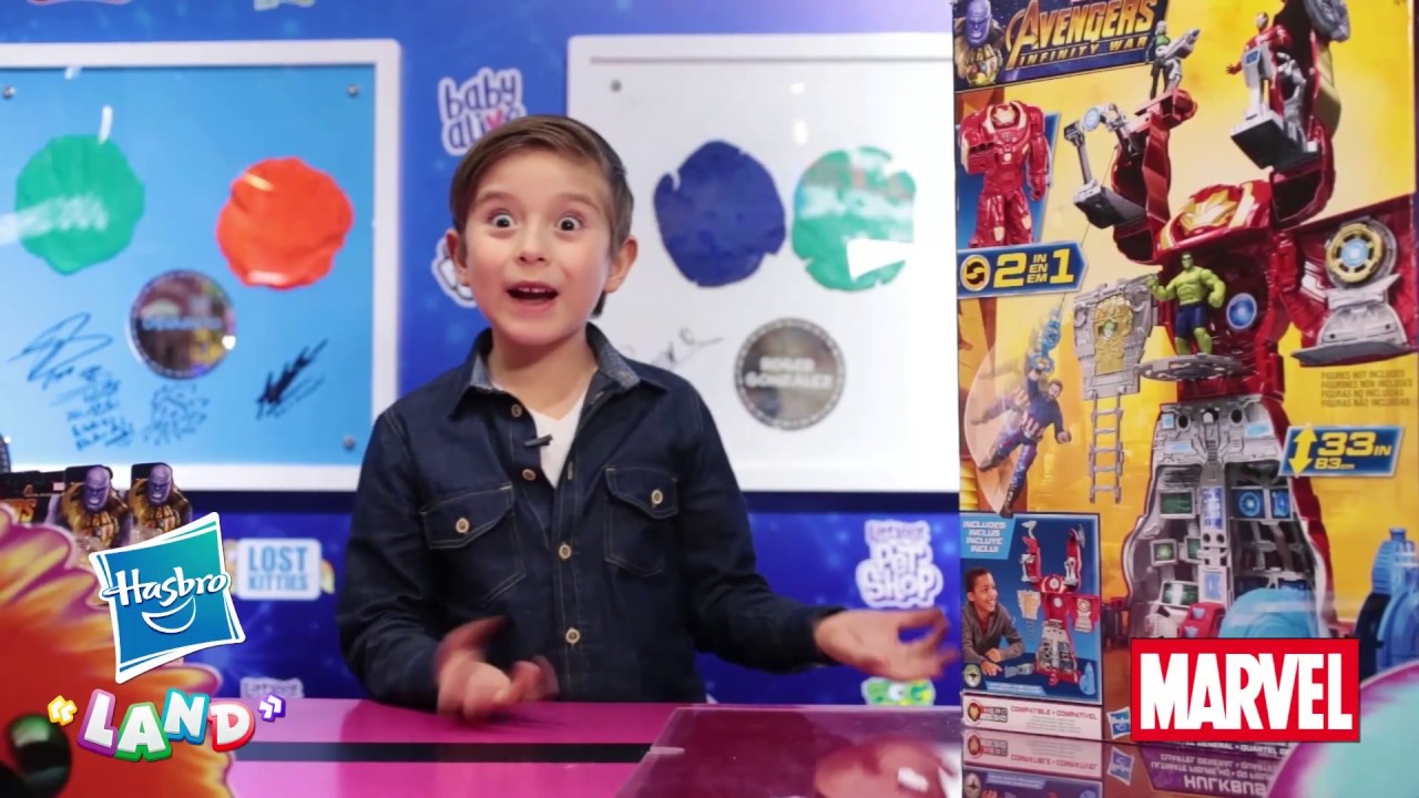 Hasbro Land 2018 | Unboxing Hulkbuster - YouTube