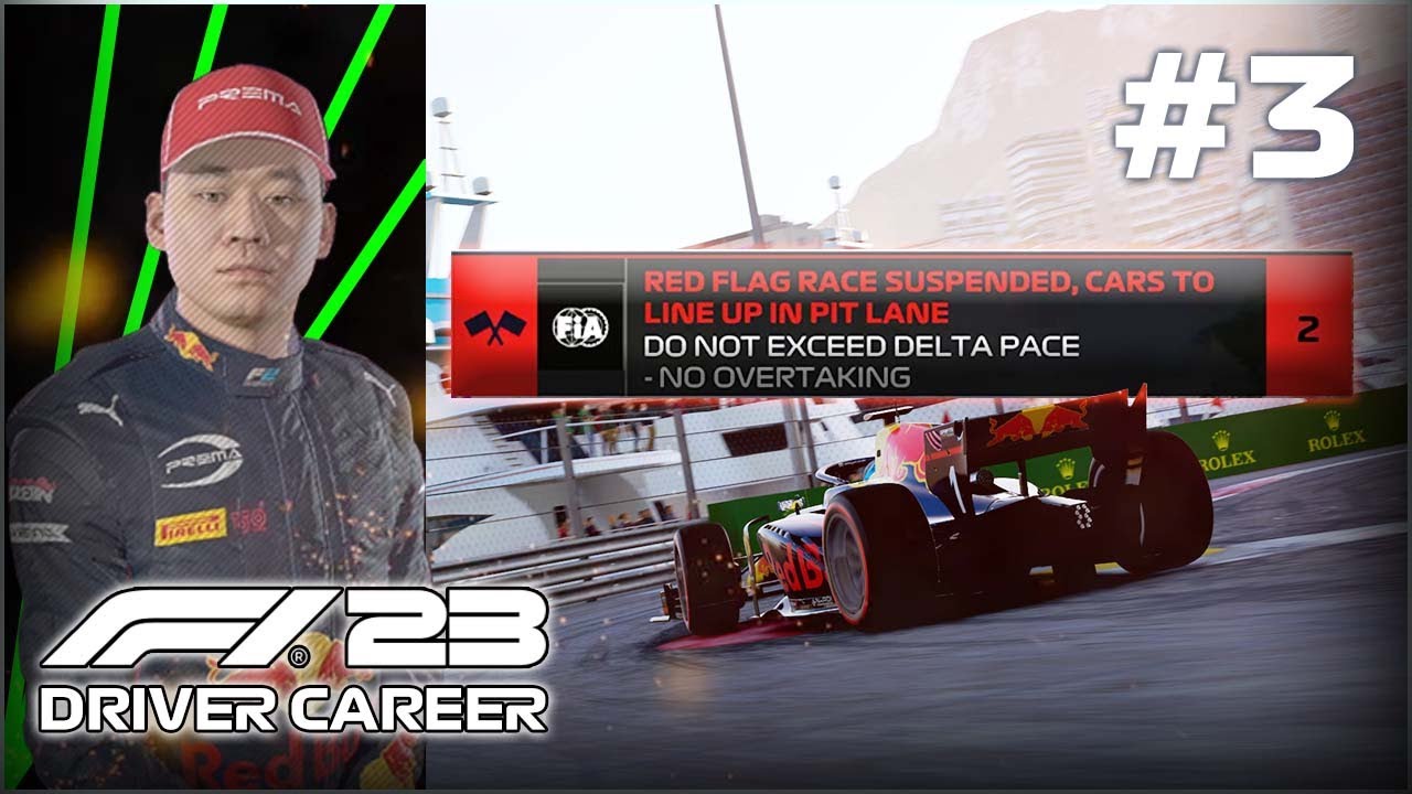 THE WILDEST RACE YET! - F1 23 Driver Career Mode Part 3 (F2 Monaco ...