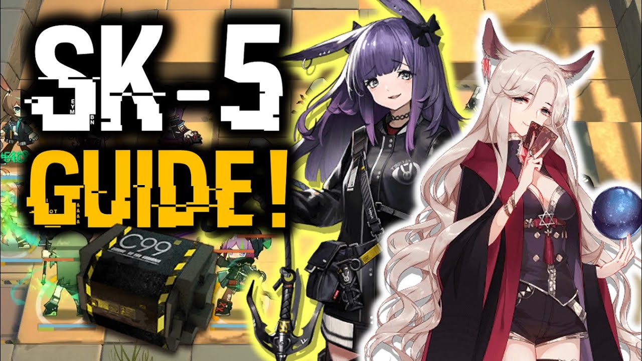 Arknights - SK-5 Guide Using F2p Units! - YouTube
