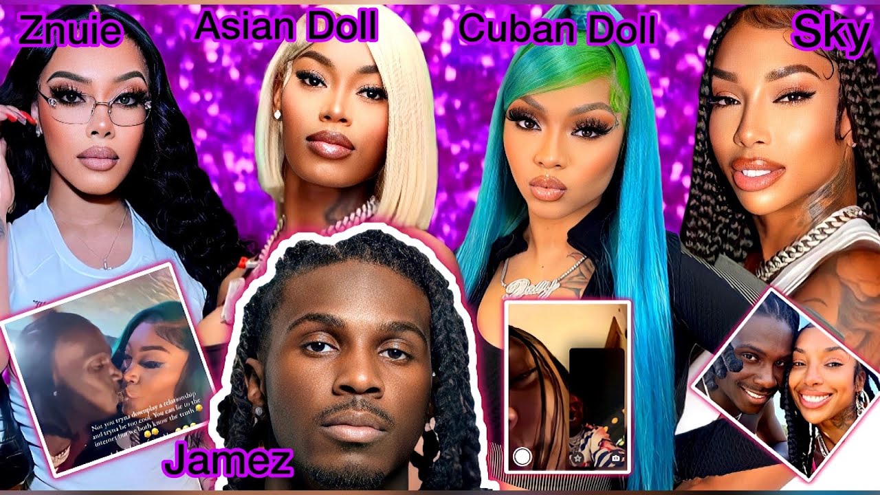 Znuie Expòses Asian Doll, Cuban Doll and Sky for being with her ...