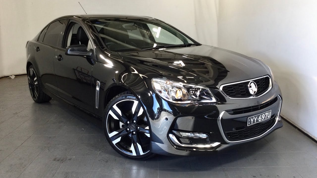 Holden Commodore SV6 2015 Black Stk Number - 67206 - YouTube