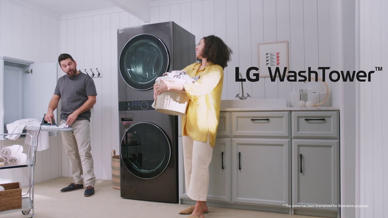 LG WashTower™ : Integrated, Intelligent laundry solution - YouTube