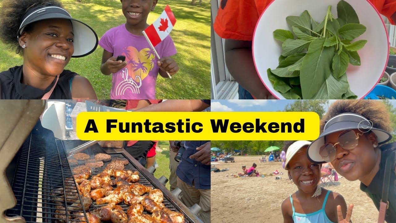 CANADA DAY FUN// Ayanfe singing Canada Anthem 😀. My first African ...