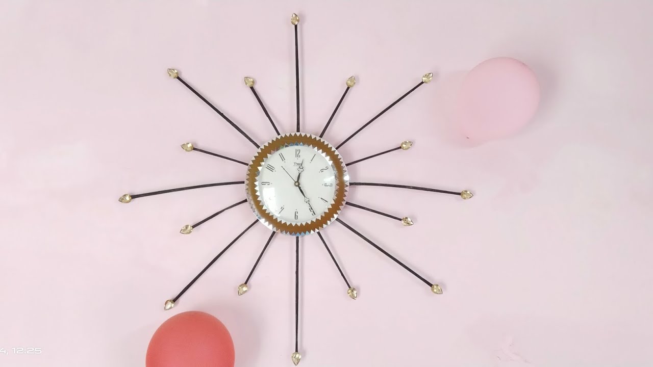 Beautyful Diy For Well Clock | Home Well Decor Ideas 😍 - YouTube