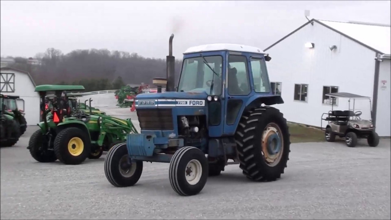 Ford 7700 2wd Cab Tractor For Sale 1 Owner Trade YouTube ford-7700-2wd-cab-tractor-for-sale-1-owner-trade-youtube