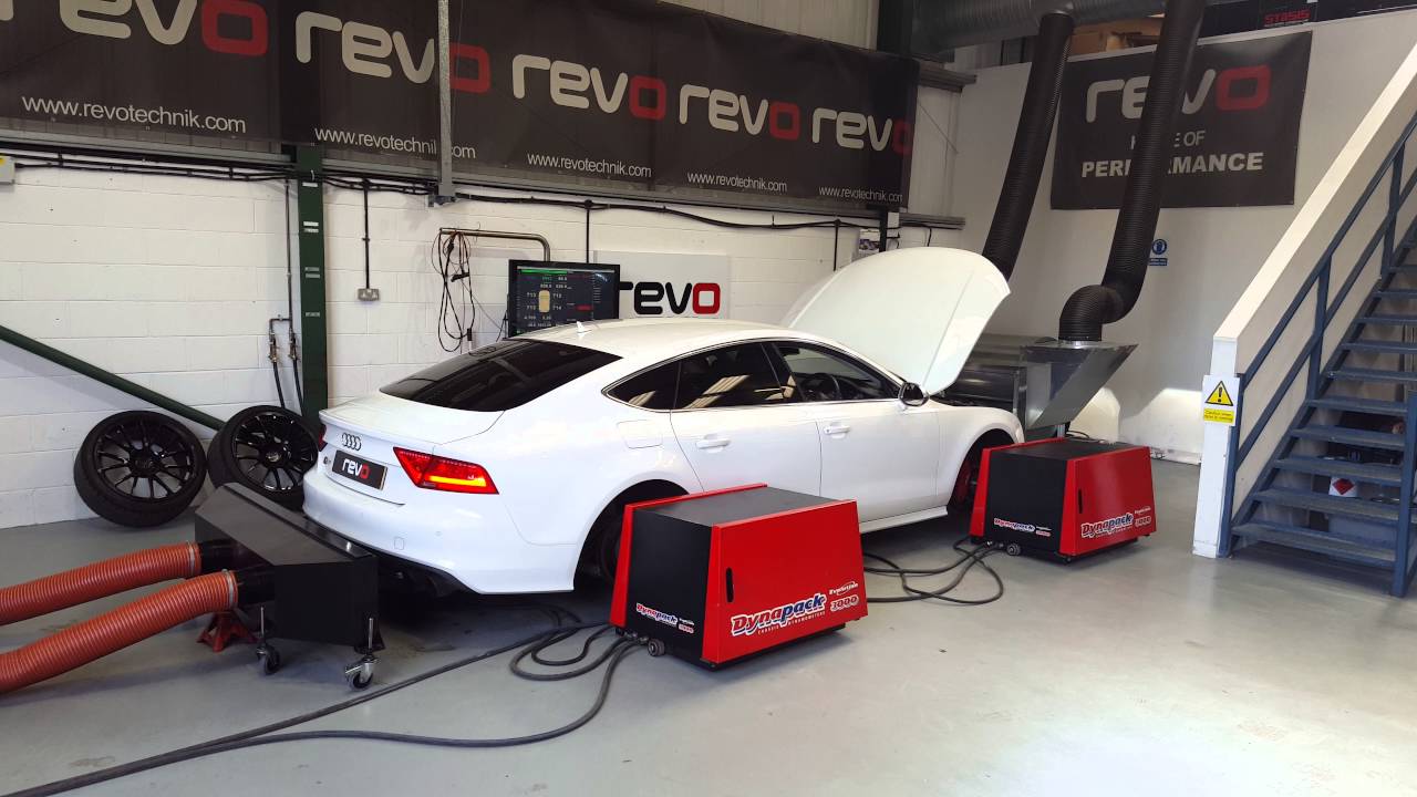 Revo technik Audi S7 beeing developed - YouTube