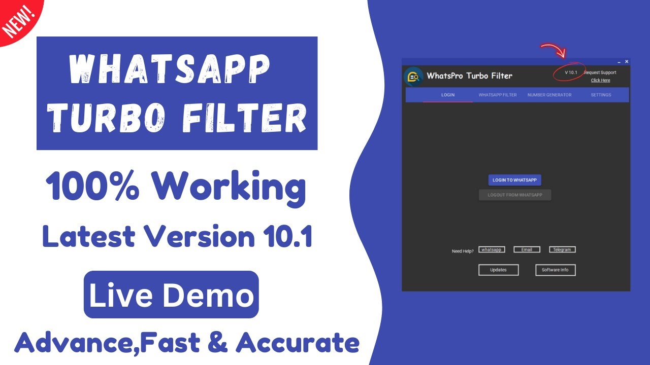 Whastapp bulk number filter software | Whastapp Turbo Filter | Latest ...