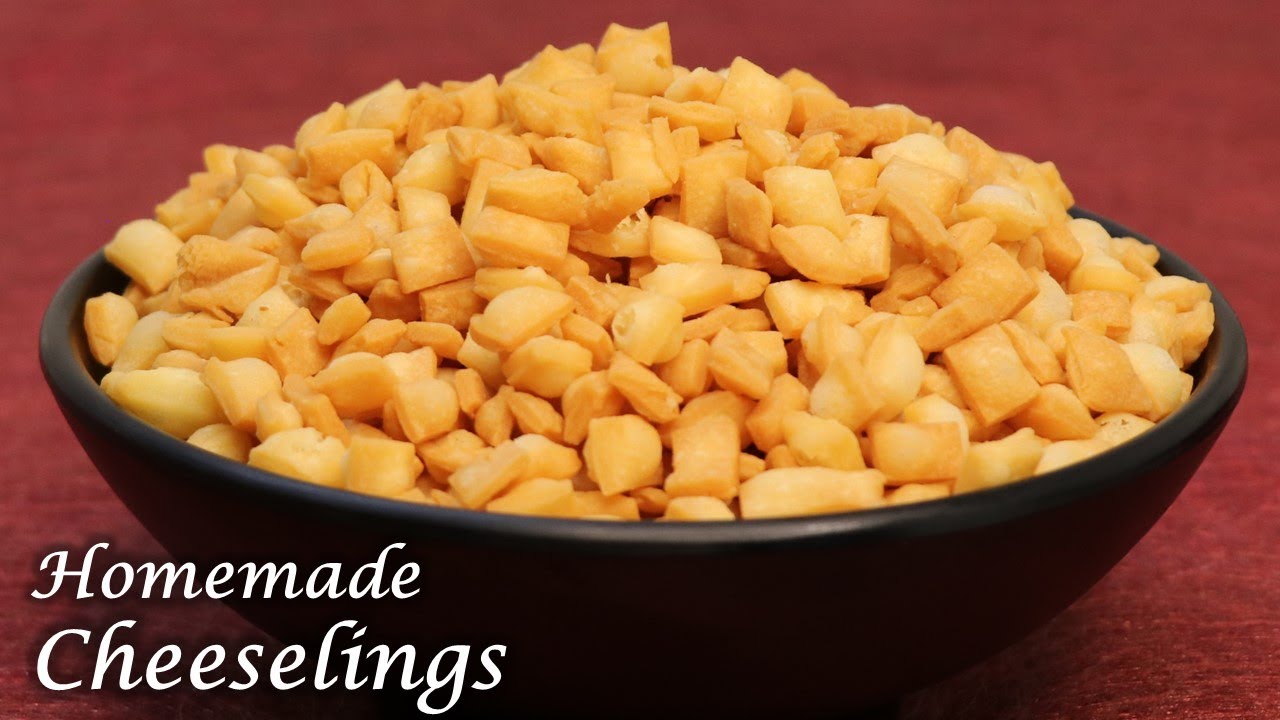 Cheeselings Recipe | How to Make Cheeselings like Parle Monaco at Home ...
