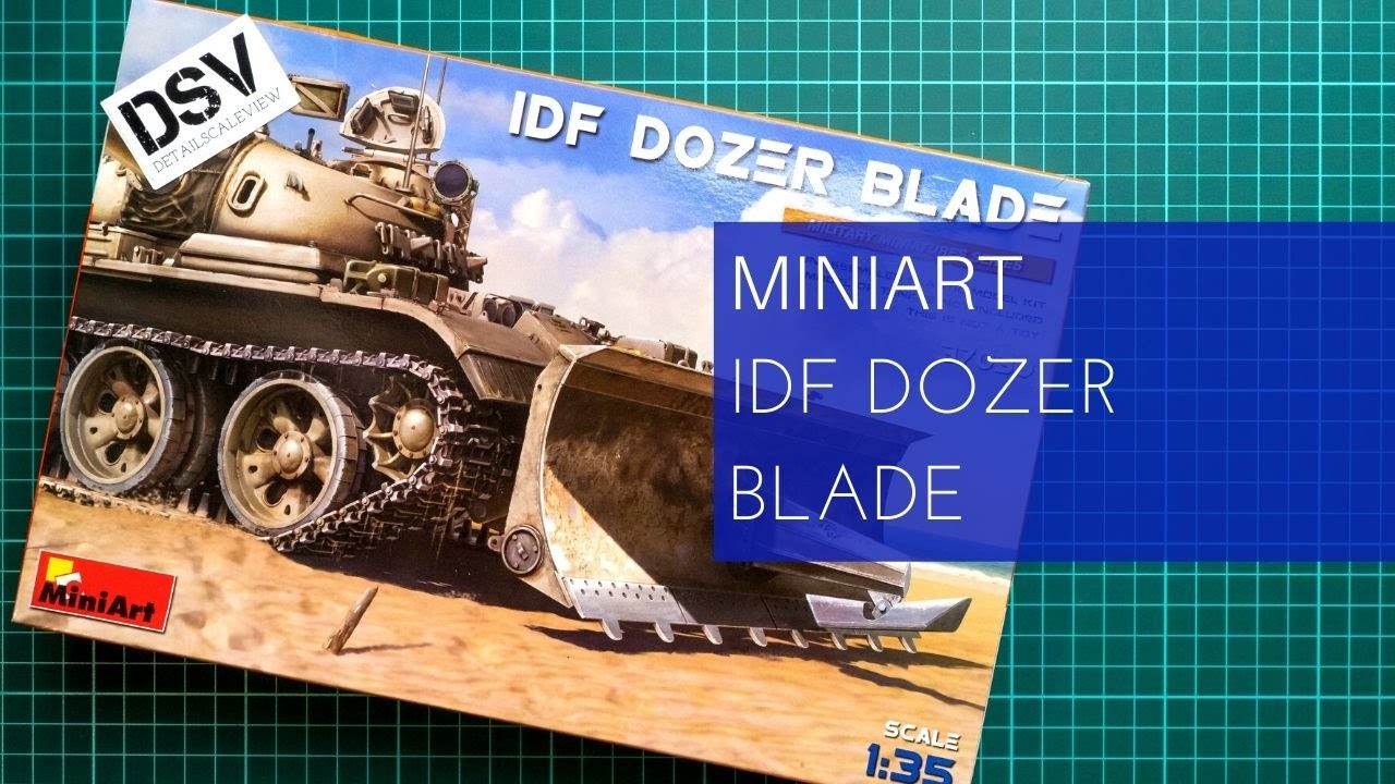 Miniart 1/35 IDF Dozer Blade (37030) Review - YouTube