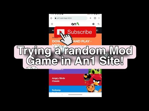 Trying A Random Mod Game in An1 Site! || The Shaldrine Gamerz - YouTube