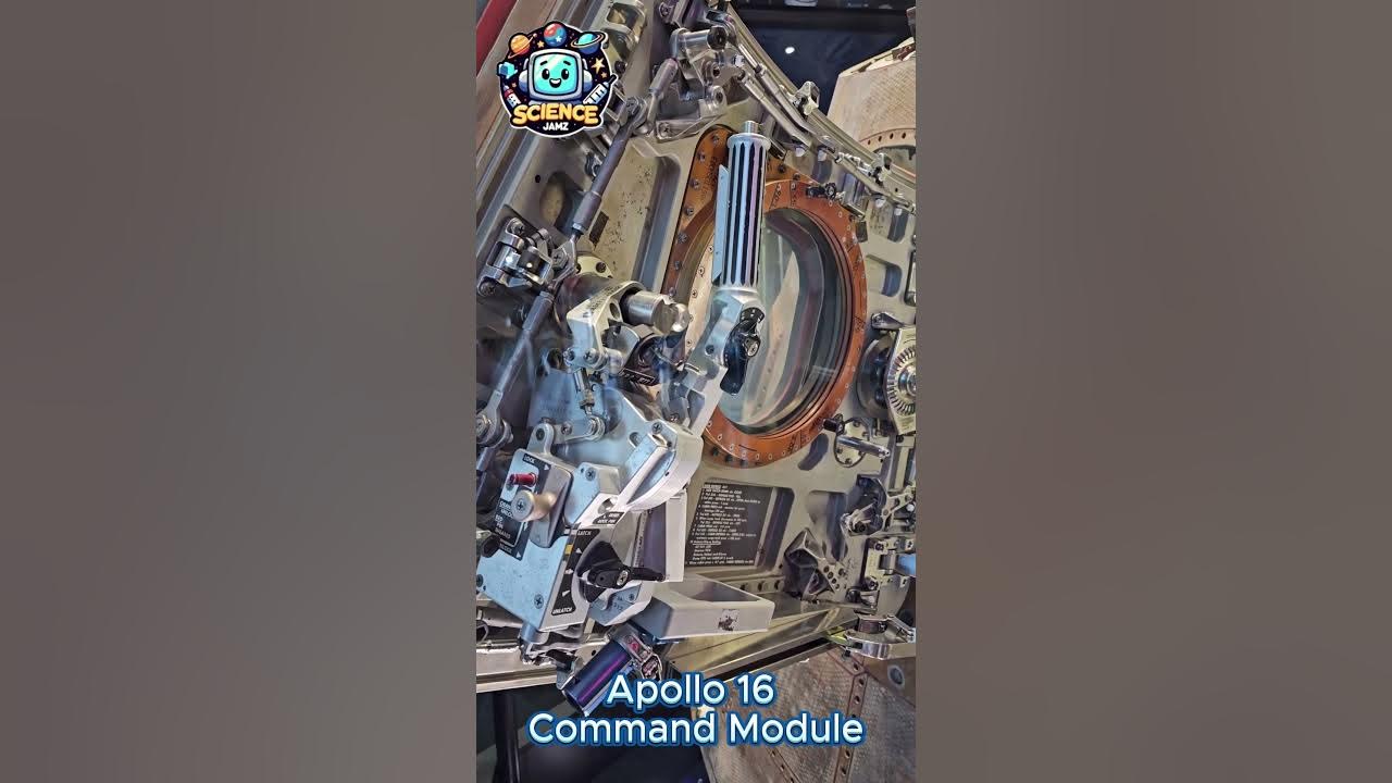 Apollo 16 Command Module at USSRC - Learn with Science Jamz - Kids ...