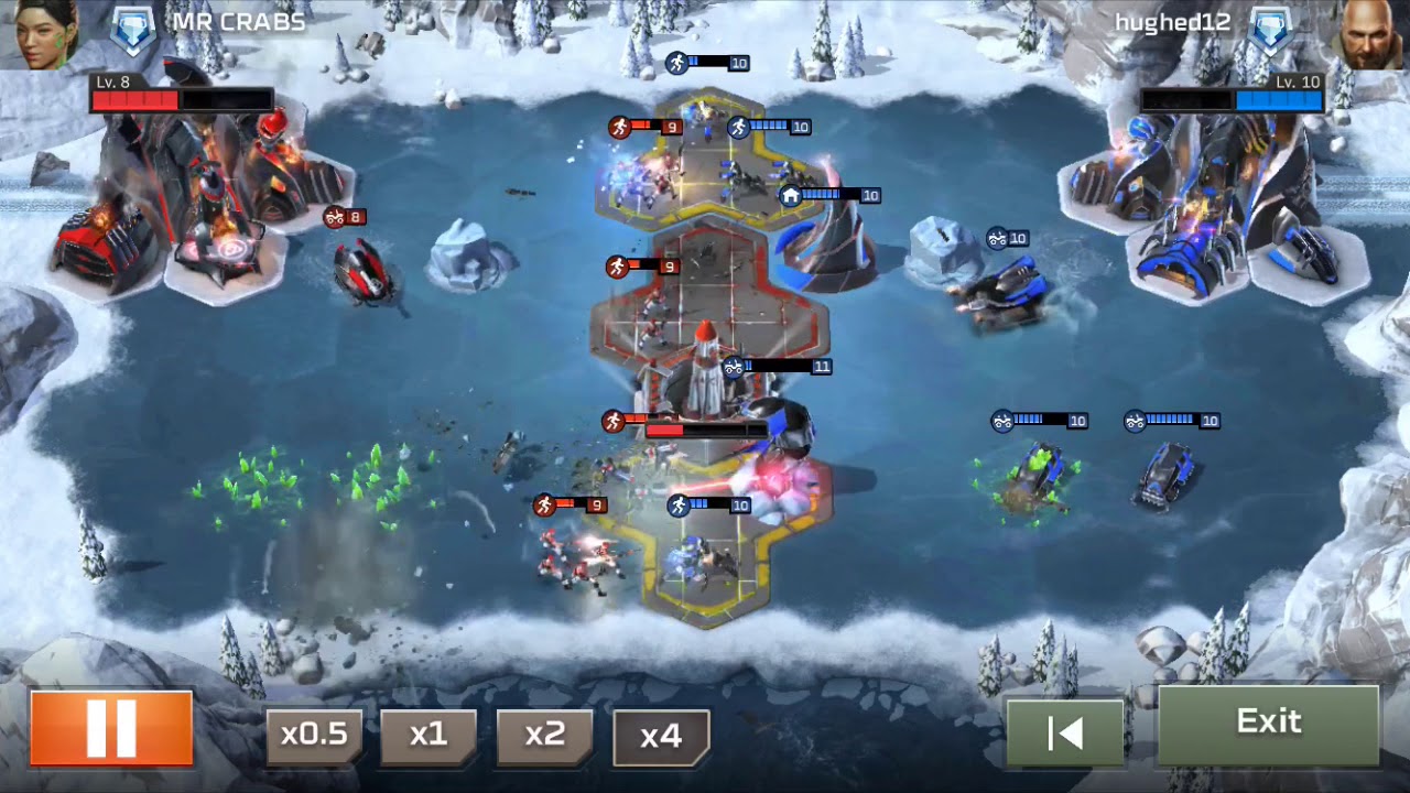 Infantry Vs Flame Tank: Command And Conquer Rivals Tactics! - YouTube