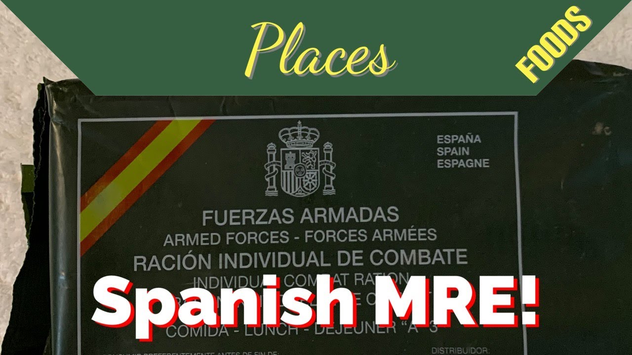 The Spanish MRE Lunch A3 - YouTube