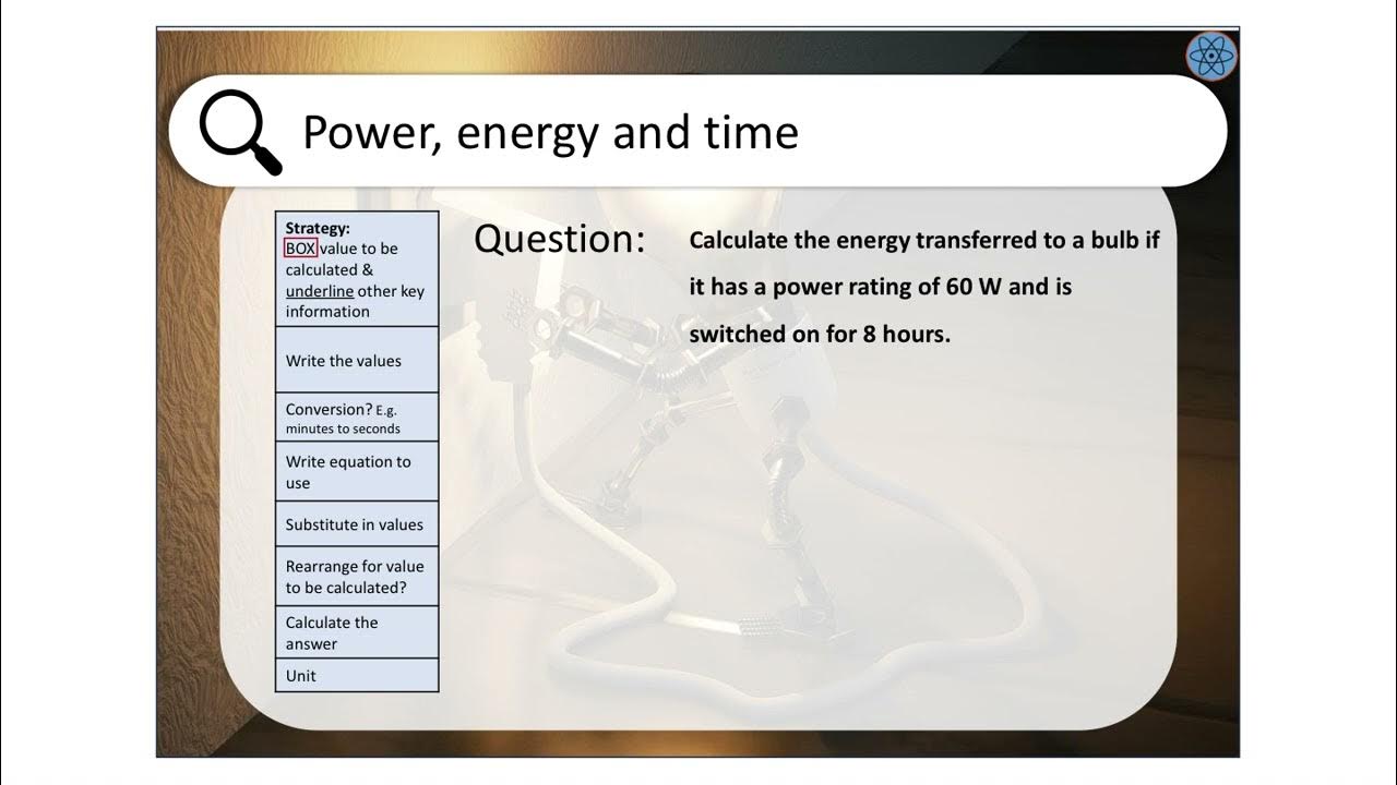 Energy, Power and Time (Electricity) - YouTube