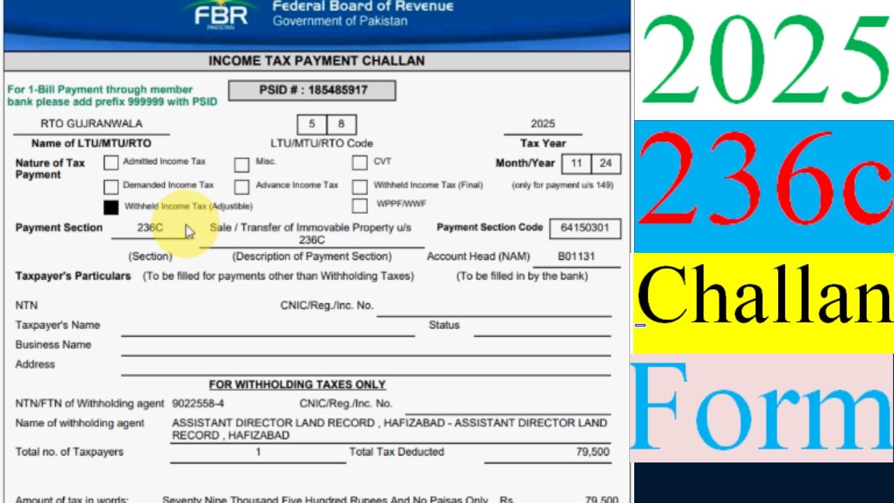 How to make FBR 236c seller form || How to create FBR 236c seller form ...