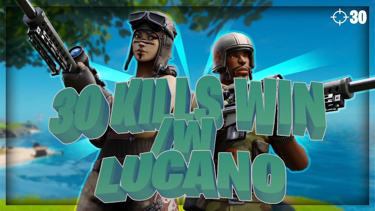 30 KILL WIN DUO VS SQUAD*LUCANO DOBIO CARRY* - YouTube