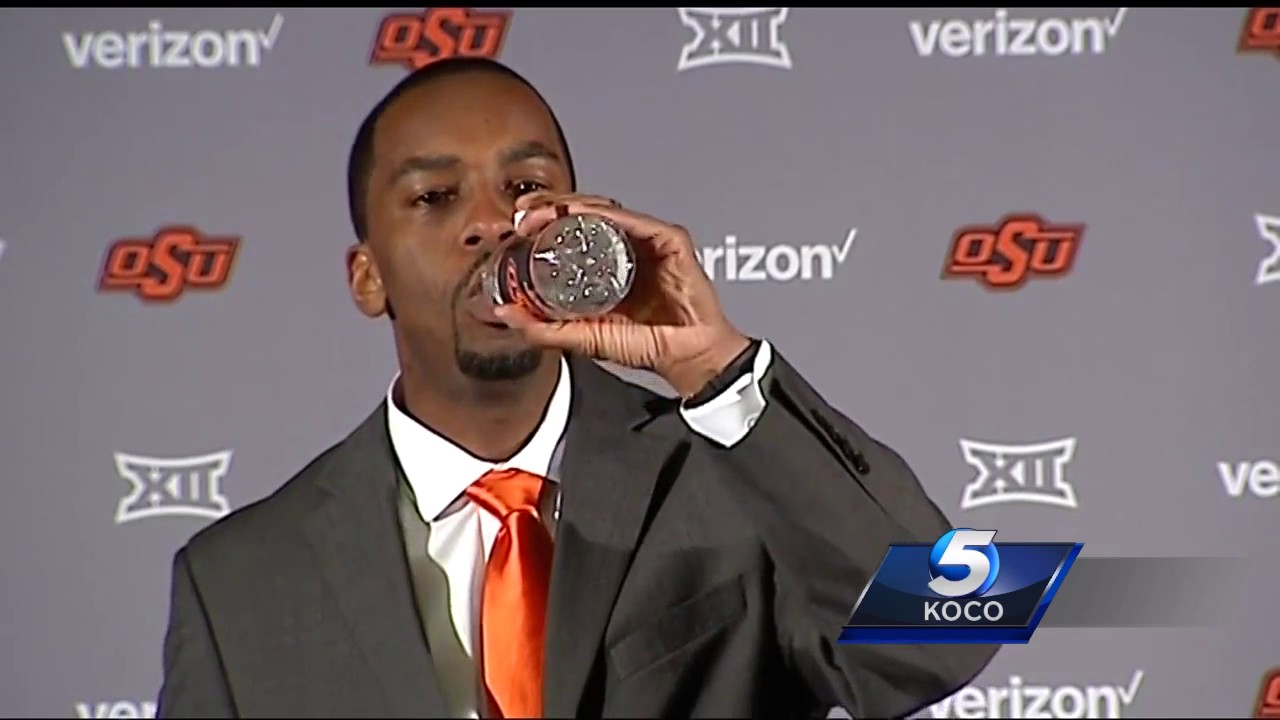 Oklahoma State introduces Mike Boynton as men’s basketball head coach ...