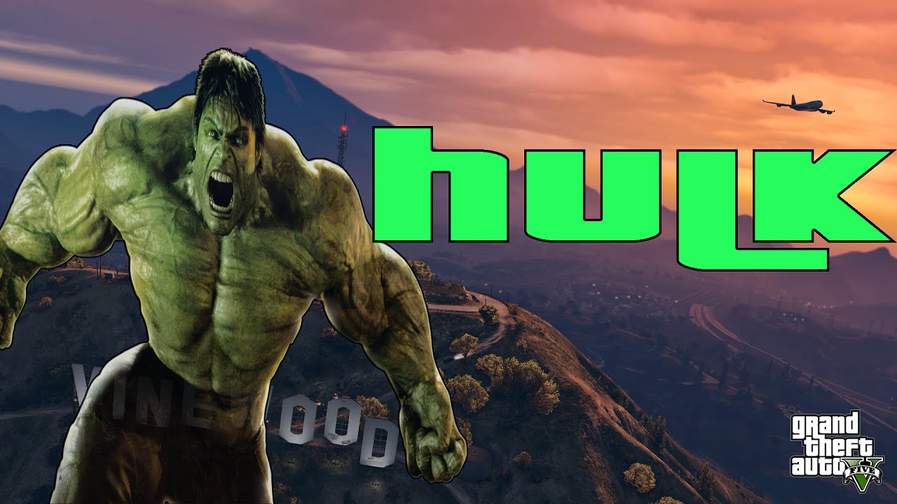 GTAV PC MODS || Hulk llegó a GTA V - YouTube