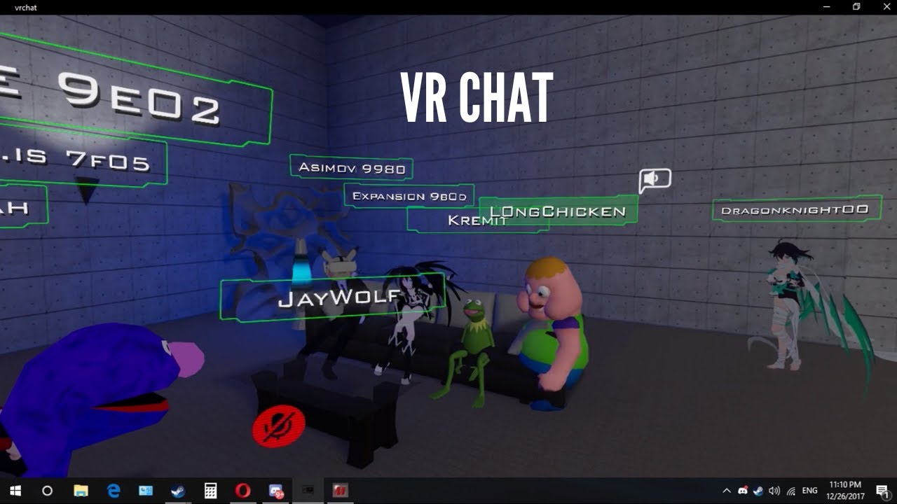 [ VRChat ] RUNNING INTO RANDOM PLAYERS - YouTube