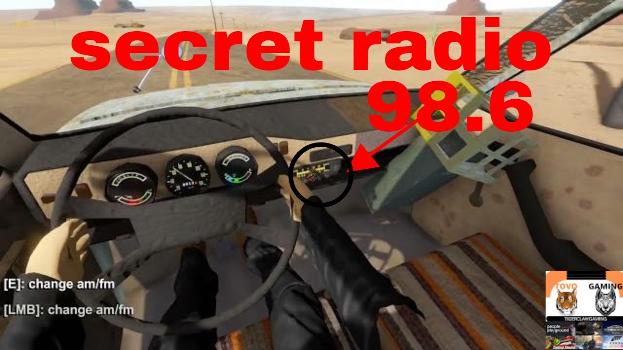 The Long Drive i found a radio station easter egg - YouTube