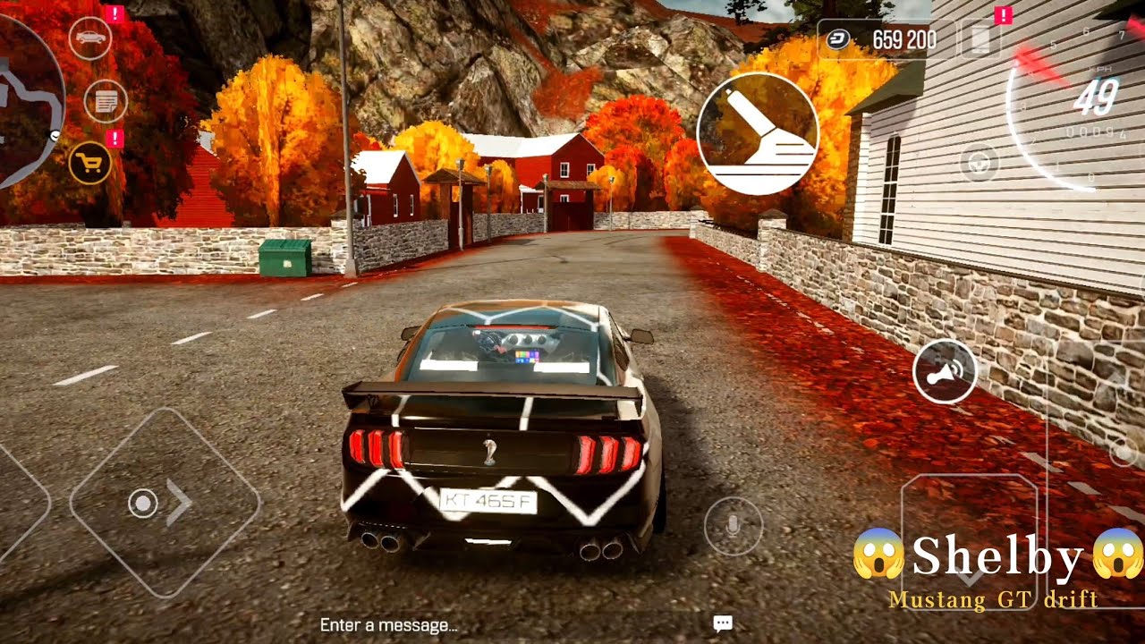 Shelby Mustang GT 500 drift gemplay video | High graphics gem | Drawing ...