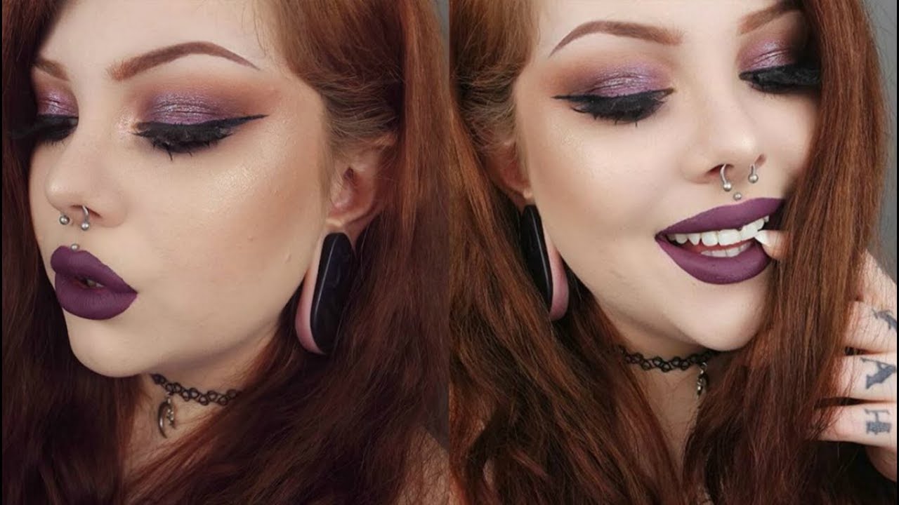 smokey amethyst eyes - makeup tutorial - YouTube