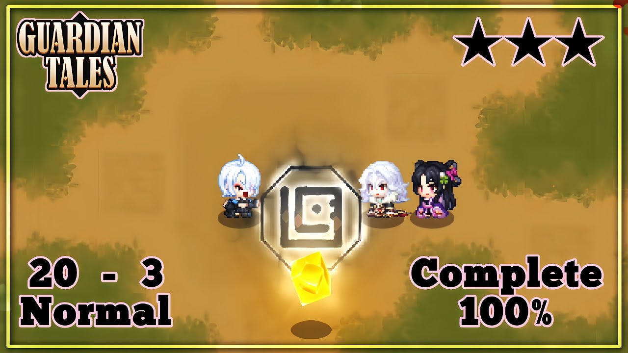 Guardian tales 20-3 Normal - Secret Cave - YouTube