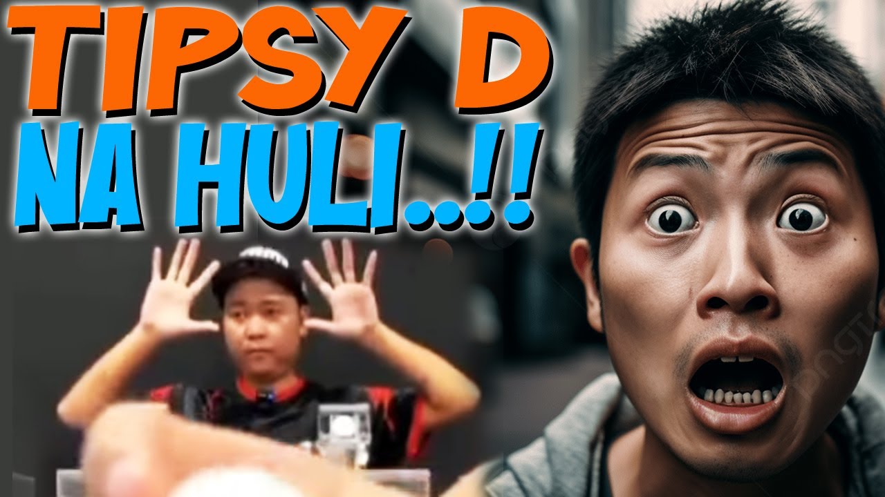 TIPSY D Huli habang naka LIVE! - YouTube