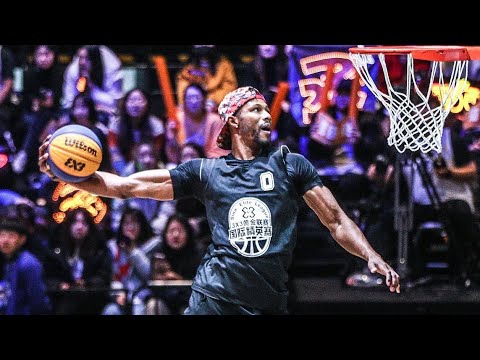 Chris Staples dunk show in China - YouTube