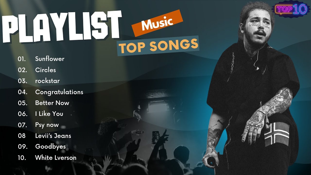 🌿 p__ost m__alone @ Post Malone Greatest Hits ~ Best Songs Music Hits ...