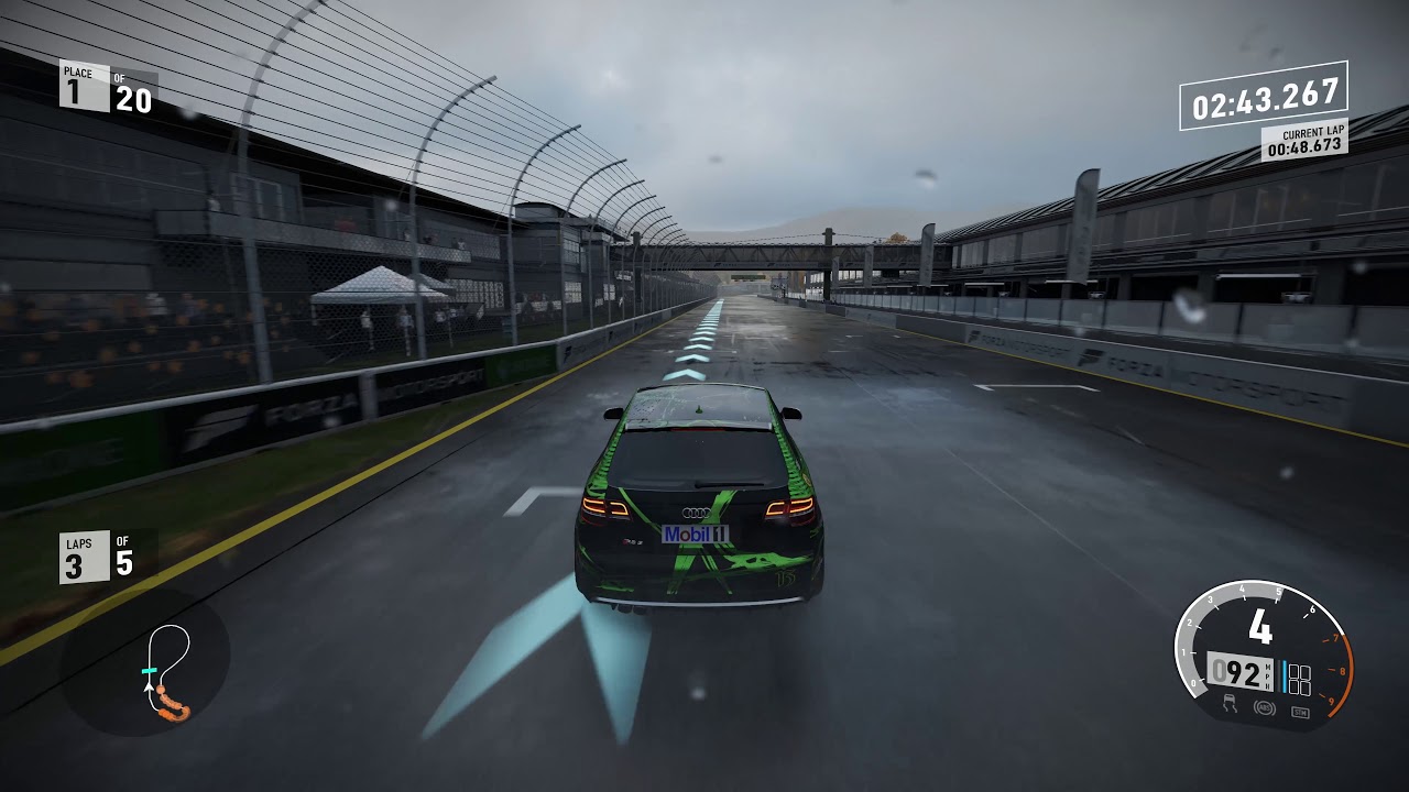 Forza Motorsport 7 - Audi A3 Maple Valley im Regen - Xbox One X 4K ...