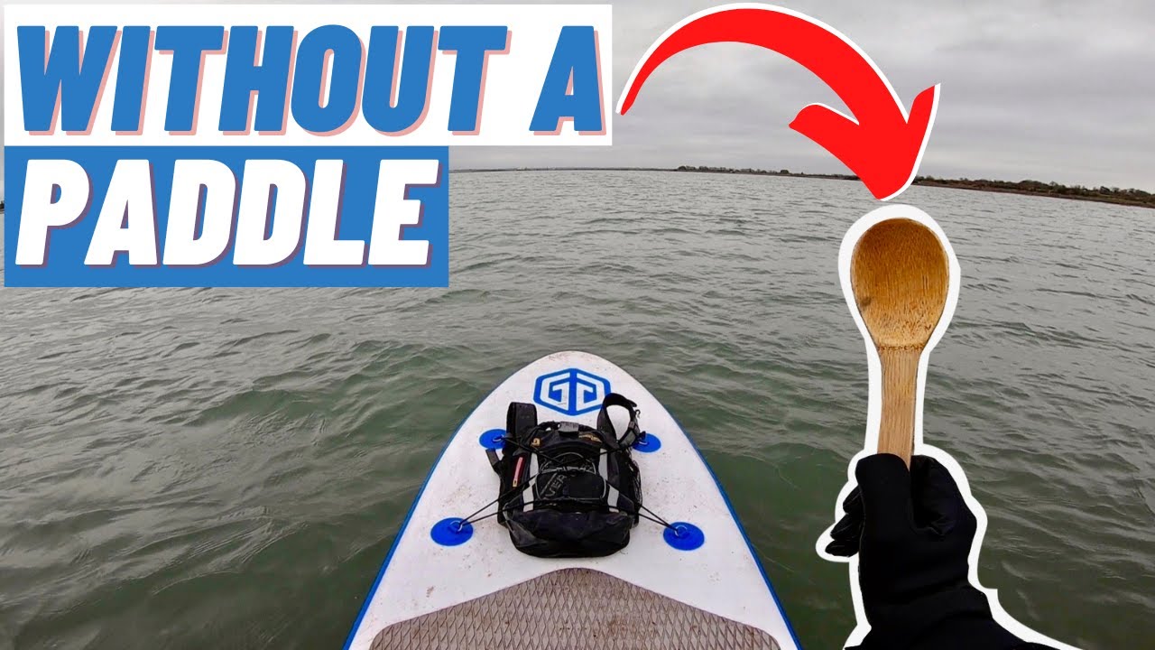 I Used a Wooden Spoon to Paddle my SUP Across the SEA! (not recommended ...
