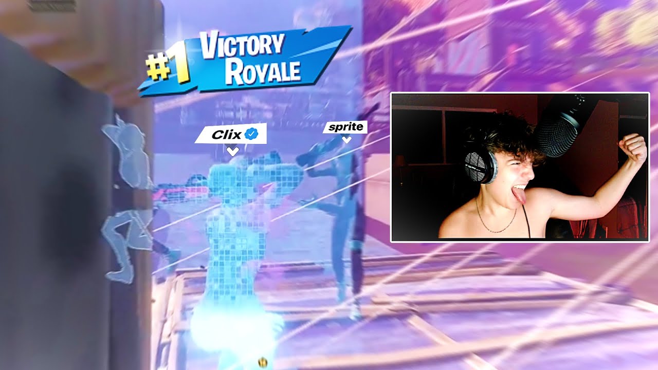 Clix Reaction & Tweet After Qualifying For FNCS Finals - YouTube